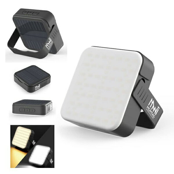 ●ソーラーでもUSBでも充電できる●キャンプ・アウトドア・夜釣り・暗所作業など様々なシーンで明るさを発揮●最大光束1000lm●バッテリー容量8000mAh●スタンド・吊り下げ・平置き可●明るさは最大1000lmで、キャンプやアウトドアに最...