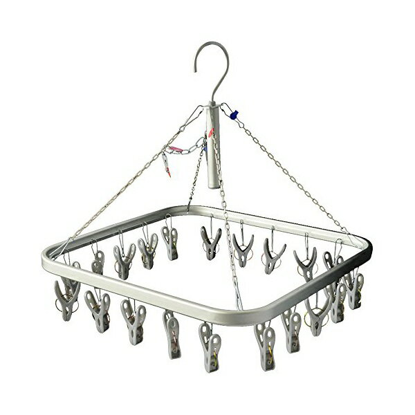 ●軽量で丈夫なため、屋外でも劣化しにくい●室内のあらゆる場所に水平に干せる●高いところにも掛けやすいハンドル付き●ピンチが交換できるので、長持ちで経済的●たくさん干せる20個のピンチ付き●室内干し、屋外干しの両方に対応●長持ちで経済的、屋外...