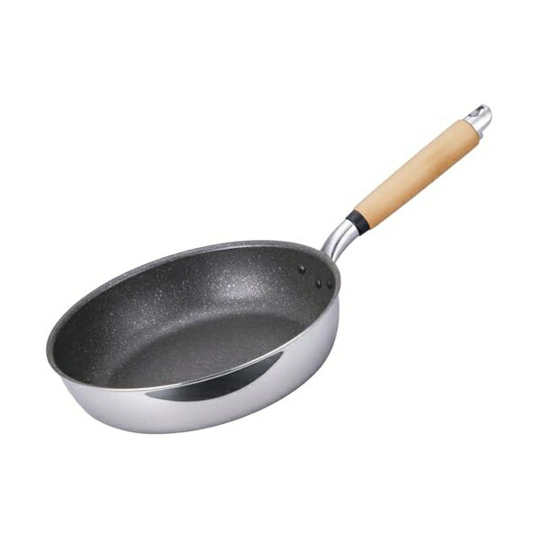 ●スピニング加工により軽量化を実現し、深くて底面が広い形状で多様な調理に便利。●外側に広がった形状で、盛り付けがしやすいデザイン。●内面にはダイキンの「Silkware SD」を採用し、優れた耐磨耗性を実現。●深くて底面が広い形状で、焼くだ...