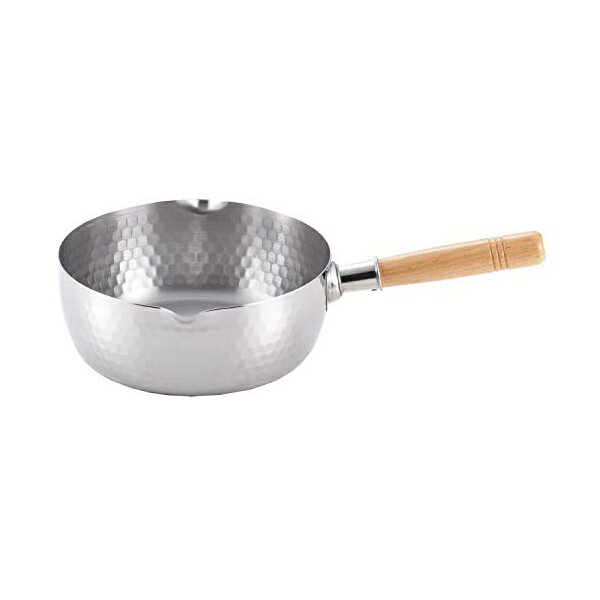 ●濡れた手でも滑りにくい木製ハンドル●両側に注ぎ口があり、利き手やキッチンレイアウトを選ばず使いやすい●便利な目盛り付きで計量がスムーズに行える●使いやすさにこだわって設計された鍋●木製ハンドルは濡れた手でも滑りにくく、手によく馴染む●左利...