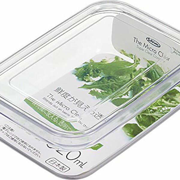 ●中身がクリアに見える高透明な保存容器Sサイズ 620ml。環境ホルモン疑似物質(ビスフェノールA)を含まない、人に安全、安心素材。一般的なポリプロピレンやAS樹脂の20倍以上の耐衝撃性。フタが平らで安定して重ねられ、同シリーズのサイズ違い...