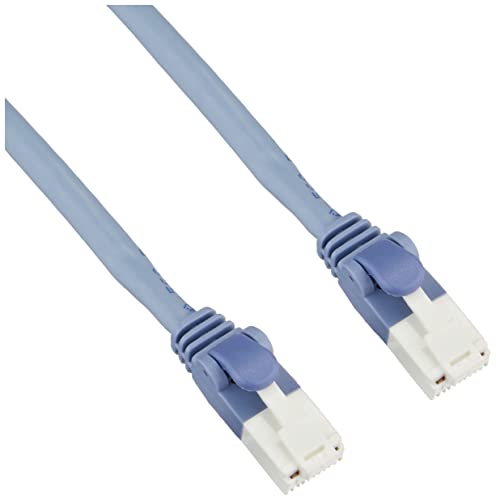 ●周波数帯域250MHzを保証するギガビット・イーサネットに対応した、Cat6準拠LANケーブルのスタンダードタイプです。プロテクターと耐久性の高いコネクターのダブル構造でツメが折れにくいコネクターを採用しています。 ※1000回の屈曲検査...