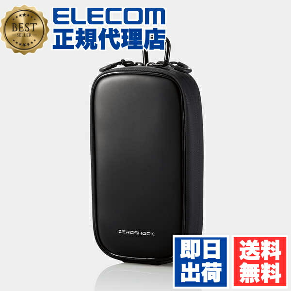 ■抜群の衝撃吸収力を持つ“ZEROSHOCK”シリーズのスマートフォン用キャリングポーチです。 ■スマートフォンだけでなく、モバイルバッテリーやモバイルルーターなど、2台を同時に収納できる2気室タイプです。 ■必要に応じてベルトループ、ショ...