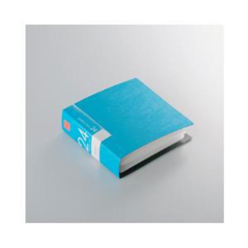 ▼まとめ買いがおすすめ！ 2個セット（格安） 3個セット（お得） 5個セット（特売） 10個セット（特売） ・寸法： W43×H150×D150mm・重量： 約130g・カラー：ブルー・素材： PVC・収容枚数： 24枚・製品構成： ファイ...