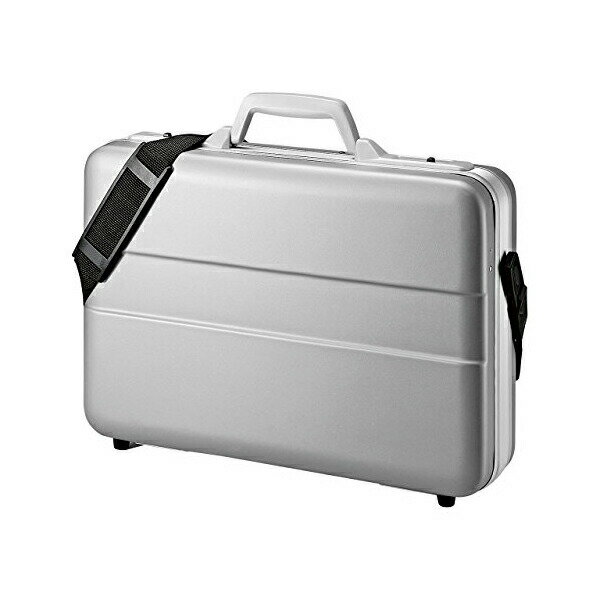 【サイズ】:内寸(参考収納寸法)/W380×D60×H260mm、外寸/W410×D98×H290mm【重量】:約1350g【材質】:ABS樹脂商品の対応・詳細についてはサンワサプライホームページをご確認下さい●軽量で外部衝撃に強いABS樹...
