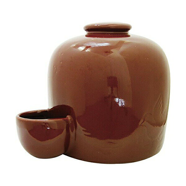 しっかりと重みのある陶器製の鳥用水飲み容器です。【特徴】●鳩やニワトリにぴったりの中型サイズ●陶器製で重みがあり安定性がある●自然素材のため色が異なることがある●破損に注意が必要【仕様】対象動物鳩、ニワトリ、小鳥内容量1個原材料粘土【使用場...