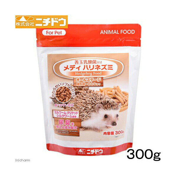 ハリネズミの食性を考慮した、腸まで届く生きた乳酸菌を配合したプロバイオティクスフード。【特徴】●サナギ粉・ミルワーム粉・コオロギ粉末を配合した昆虫食性対応フード●腸まで届く生きた乳酸菌と麹菌培養物を配合●バイオジェニックとモンモリロナイトに...