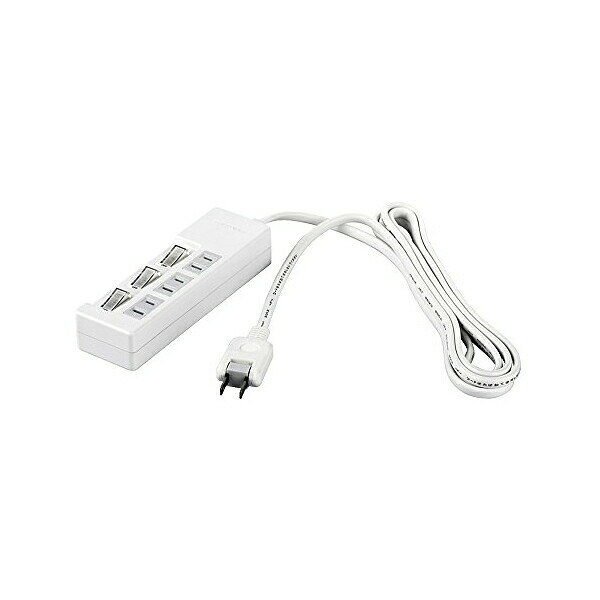 ●2ピン3個口の電源タップ■プラグ仕様:2ピン■口数:3個口■スイッチ:個別スイッチ■外形寸法(幅×高さ×奥行):158×31×49mm■質量:230g4950190351740