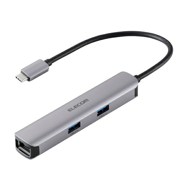 USB Type-Cポート搭載パソコンにケーブル1本で接続し、USB-A×3、HDMI(4K60Hz)×1、LAN×1を同時に使用できるドッキングステーション。【特徴】●HDMI映像出力は最大4K60Hzに対応●USB 5Gbps(USB3...