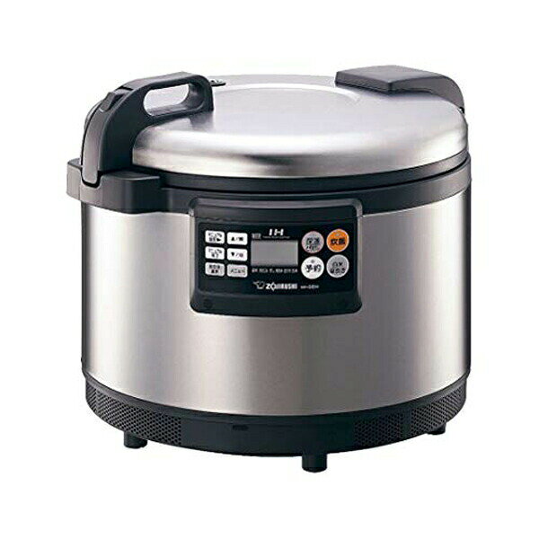 ●炊飯容量（白米）：1.8〜5.4L ●定格電圧：単相200V ●炊飯時消費電力：4570W ●保温安定時平均：55W ●電源コード：1.5m ●サイズ：幅430×奥行500×高さ410mm ●質量：17kg ●蓋開き時高さ：815mm