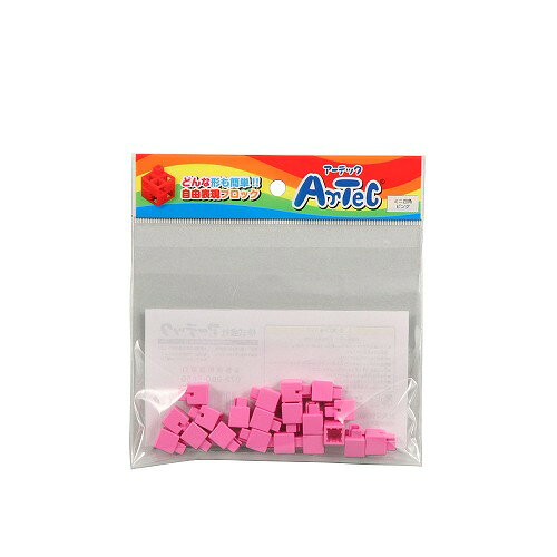 ミニ四角形のABS製ブロック20個入りセット。【特徴】●ブロックサイズは幅10×奥行10×高さ10mm●追加ブロックとしての20ピースセット【仕様】材質ABSサイズW10×H10×D10mm入数20個カラーピンク重量16g包装形態ヘッダー付...