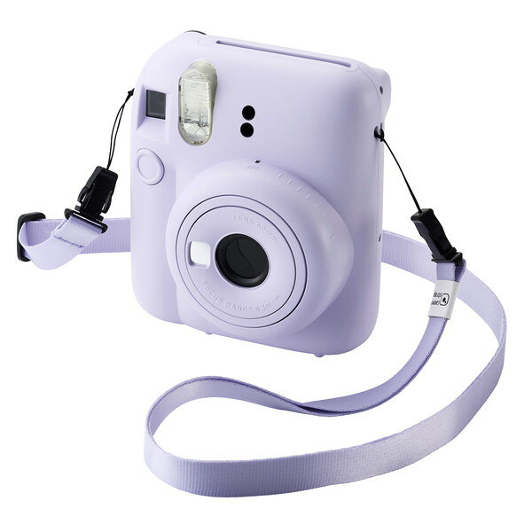 instax(チェキ)や写ルンですなど、幅広いコンパクトタイプのカメラに使える首掛け・肩掛け・たすき掛けの3WAYストラップ。【特徴】●首掛け、肩掛け、たすき掛けの3WAYで使用可能●調整パーツでお好みの長さに調整できる●フラットタイプで身...