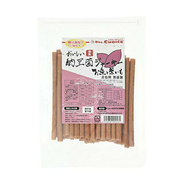 ▼まとめ買いがおすすめ！ 3個セット（特売） 6個セット（必見） 12個セット（お得） 納豆菌の分泌生産物質を配合したスティック状の犬用ジャーキーで、フンとオシッコのニオイを軽減し、腸内環境と皮膚・毛並みの健康を維持するペット用健康補助食品...
