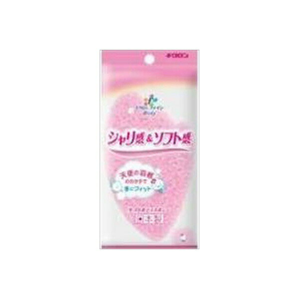 ●表・裏面で肌ざわりの違う2タッチボディスポンジ。やわらかナイロンで爽快なシャリ感と、やわらかスポンジで泡立良好。ボディソープ、石けんどちらでもご使用いただけます。天使の羽根のカタチで手にフィット。・サイズ（約）:85×140×高さ52mm...