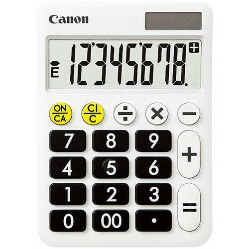 ▼まとめ買いがおすすめ！ 2個セット（限定） 3個セット（必見） 5個セット（限定） 10個セット（格安） キヤノン LF-80 ポケットサイズ電卓 8桁●電池交換も簡単ソーラー電源に加え、内蔵バッテリーに単4電池を使用。電池交換も容易に行...