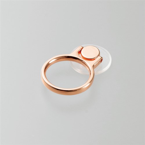 ▼まとめ買いがおすすめ！ 2個セット（特売） 3個セット（特売） 5個セット（格安） 10個セット（激安） エレコム P-STRBCRPN フィンガーリング（スタンダード・クリア） ピンク●本体部分が透明で、機器本体やケースのデザインを隠さ...