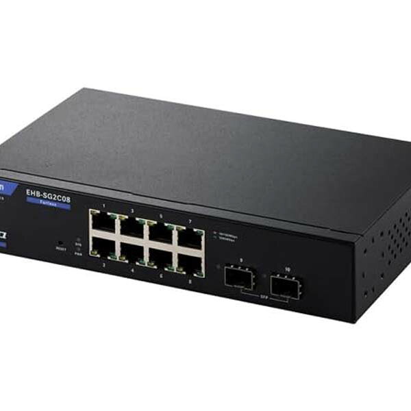全ポート1Gbps対応のWebスマートスイッチです。【特徴】●Webインターフェイスで簡単設定●QoS機能搭載●電源内蔵【仕様】サイズ幅215.5mm×奥行133mm×高さ42mm入数8ポートカラーブラック対応規格1000BASE-T重量0...