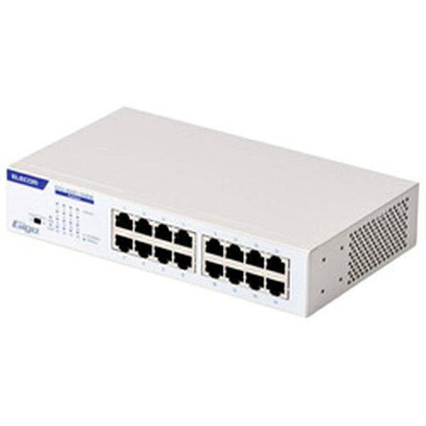 ・Giga・1000BASE-T対応・電源内蔵のメタル筐体16ポートスイッチングハブ・伝送速度・1000Mbps・1000BASE-T・100Mbps・100BASE-TX・10Mbps・10BASE-T・準拠規格・IEEE・802.3ab...
