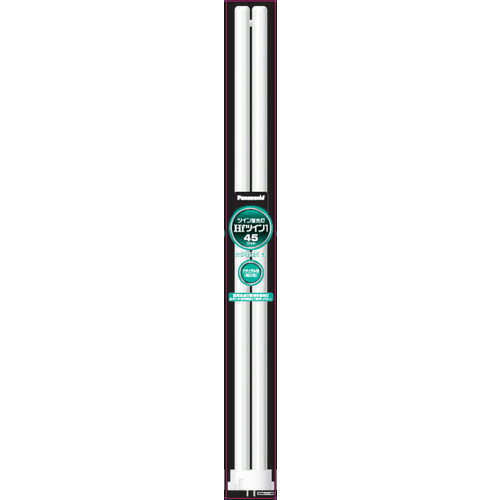 Panasonic FHP45ENF3 ツイン蛍光灯 Hfツイン1(2本ブリッジ) 45形 ナチュラル色発売日：2022年10月1日●スリムなガラス管をブリッジ技術で結合させた蛍光灯。コンパクト設計で輝度が高く、また、片口金構造のため器具内...