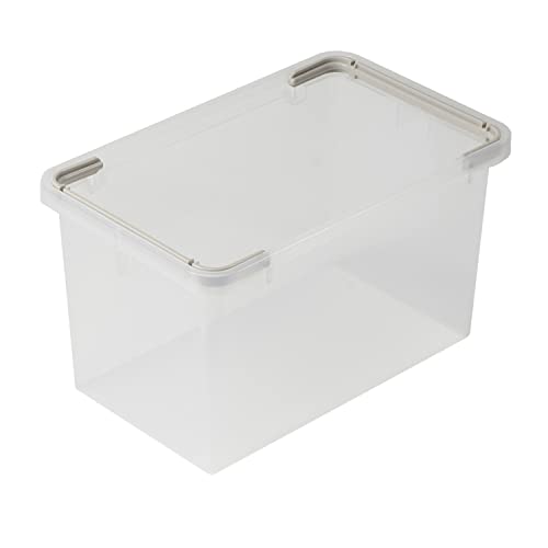 ▼まとめ買いがおすすめ！ 2個セット（お得） 3個セット（格安） 5個セット（お得） 10個セット（爆安） 取り出しやすいハンドル付きで、スタッキング可能なクリアタイプのハンディストッカー。【特徴】●ハンドル付きで中身の取り出しが容易●クリ...