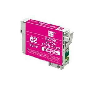 ▼まとめ買いがおすすめ！ 2個セット（必見） 3個セット（格安） 5個セット（激安） 10個セット（格安） エコリカ エプソン用リサイクルインク(マゼンタ) [ECIE62M]?　仕　様　?対応純正商品：ICM62カラー：マゼンタ対応プリン...