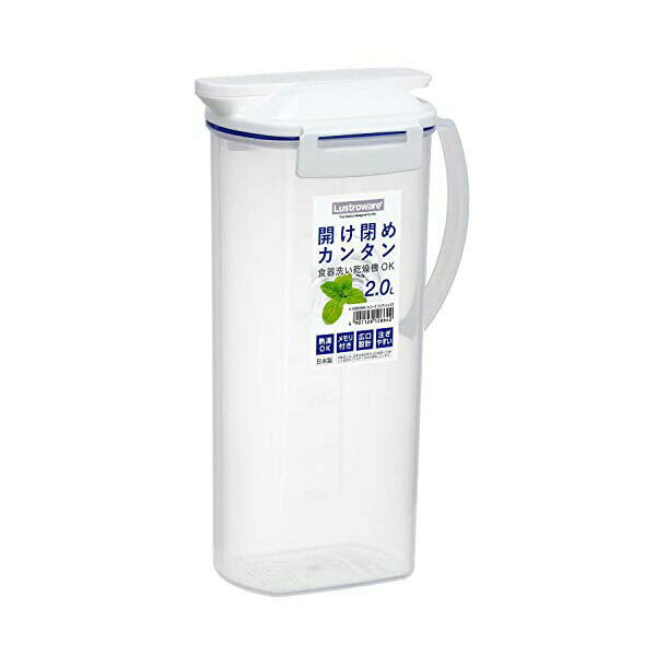 ▼まとめ買いがおすすめ！ 2個セット（格安） 3個セット（格安） 5個セット（激安） 10個セット（爆安） ●サイズ:幅16.9×奥行10.6×高さ27.7cm、容量:2.0L、重量:258g、材質:本体、フタ/ポリプロピレン・パッキン/シ...
