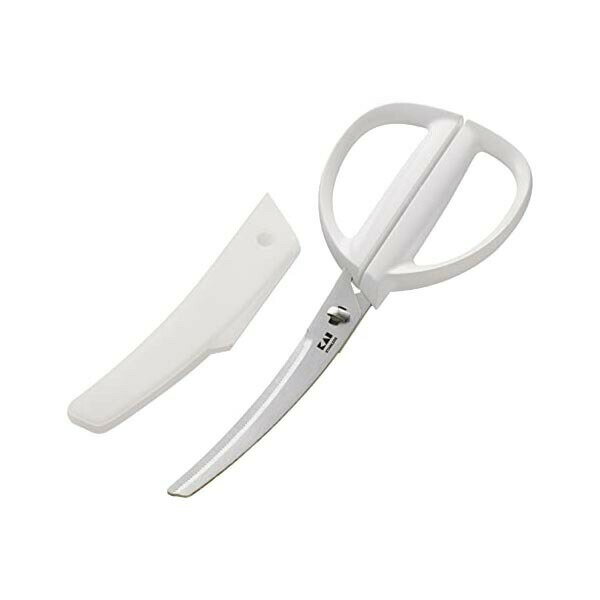 ▼まとめ買いがおすすめ！ 2個セット（限定） 3個セット（特売） 5個セット（特売） ●ギザ刃で食材を逃がさずしっかりつかむカーブキッチンバサミです。●サイズ：166×70×10mm 重量：65g●素材・材質：刃体＝ステンレス刃物鋼、ハンド...