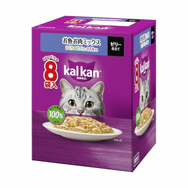 ●カルカンパウチは愛猫が毎日食べることを考えたウェットフードです。●栄養バランスご飯の総合栄養食(※)で、おいしさと栄養の厳しいテストに合格しています。●20年ぶりの大リニューアルで、抜群の美味しさに進化しました！●日本の猫の好みを研究し、...