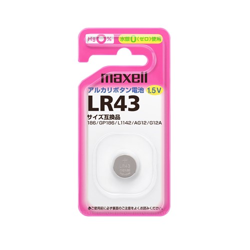 ▼まとめ買いがおすすめ！ 2個セット（爆安） 3個セット（特売） 5個セット（お得） 10個セット（必見） マクセル LR431BS アルカリボタン電池●アルカリボタン電池LR43タイプ【仕様】水銀：ゼロ使用▼まとめ買いがおすすめ！ 2個セ...