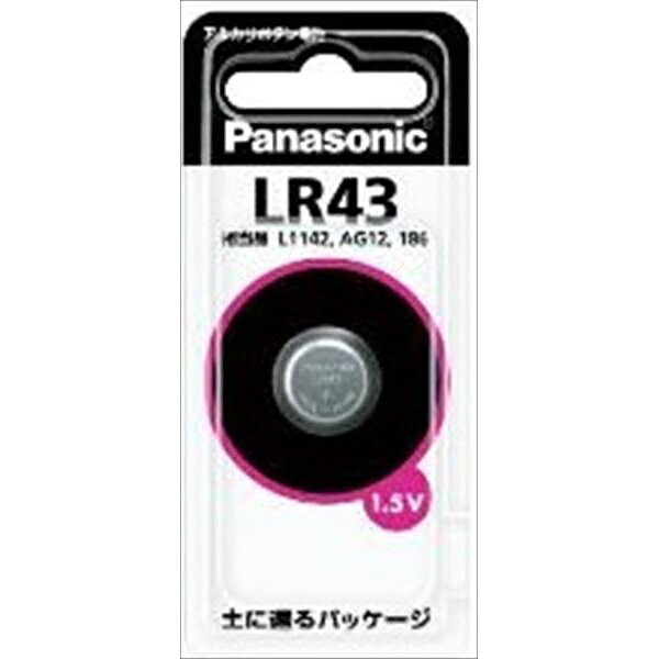 ▼まとめ買いがおすすめ！ 2個セット（限定） 3個セット（人気） 5個セット（お得） 10個セット（格安） 商品名 【アルカリボタン電池】 （1個入り） LR43P型番 LR43PJANコード 4902704240644メーカー パナソニッ...