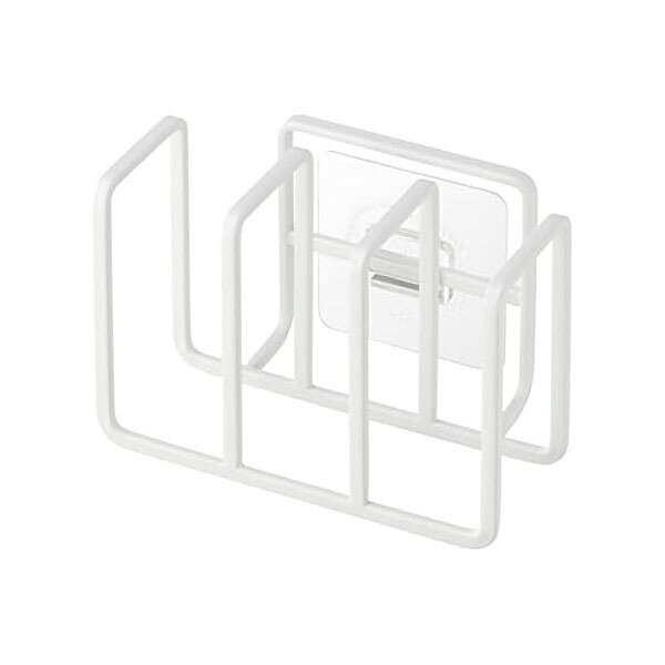 ▼まとめ買いがおすすめ！ 2個セット（お得） 5個セット（激安） 10個セット（爆安） フィルムフックで取り付け簡単！シンクの中やキッチンパネルにフィルムフックで簡単取り付けできるスポンジホルダー3連。3つのスポンジを一括収納。接する面が最...