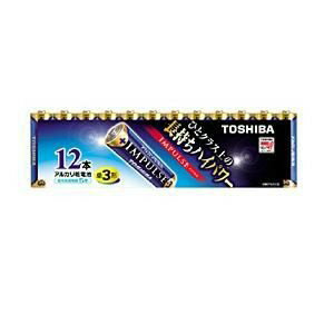 ▼まとめ買いがおすすめ！ 2個セット（必見） 3個セット（特売） 5個セット（格安） 10個セット（限定） 東芝 アルカリ電池 IMPULSE LR6H 12MP色名称商品名称 アルカリ乾電池単3形12本入まとめパックIMPULSE発売年月...