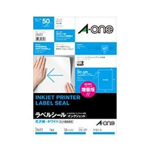 ▼まとめ買いがおすすめ！ 2個セット（特売） 3個セット（限定） 5個セット（特売） 10個セット（格安） 商品名 インクジェット用光沢紙ラベル ?ノーカット?（A4サイズ・50シート）　28692型番 28692JANコード 490618...
