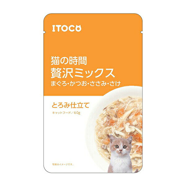 ▼まとめ買いがおすすめ！ 3個セット（激安） 6個セット（特売） ●4種の素材に舌鼓！●猫ちゃんが大好きな厳選された4種の素材(まぐろ・かつお・ささみ・さけ)を豊富に使用した、愛猫用一般食です。茶ポリフェノール配合でニオイ成分を吸着し、糞・...