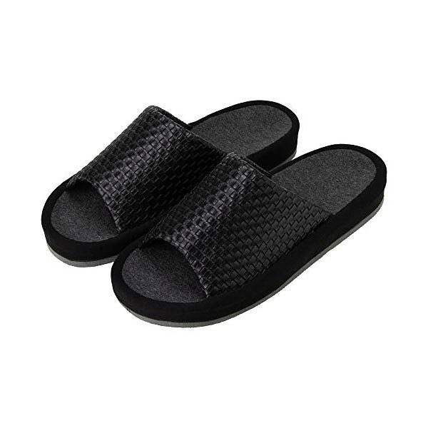 ▼まとめ買いがおすすめ！ 2個セット（限定） 3個セット（格安） 5個セット（格安） 10個セット（格安） ●本体重量:約0.22kg●足のサイズが大きめの男性のためのスリッパ●フェイクレザーをアッパーに使用●生産国:中国●スタイリッシュに...