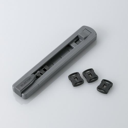 USBポートをふさいでガード!空いているUSBポートへの不正な接続を防止する"USBポートガード"。■外形寸法：本体:幅17mm×奥行92.5mm×厚さ9.6mm■質量：8.78g■セット内容：本体×1、ストッパー×6 ●USBポートを物理...