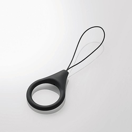 ▼まとめ買いがおすすめ！ 2個セット（激安） 3個セット（激安） 5個セット（必見） エレコム P-STF01LBK スマートフォン用フィンガーストラップ ブラック Lサイズ●指に装着してスマートフォンの落下を防ぐ、Lサイズのフィンガースト...
