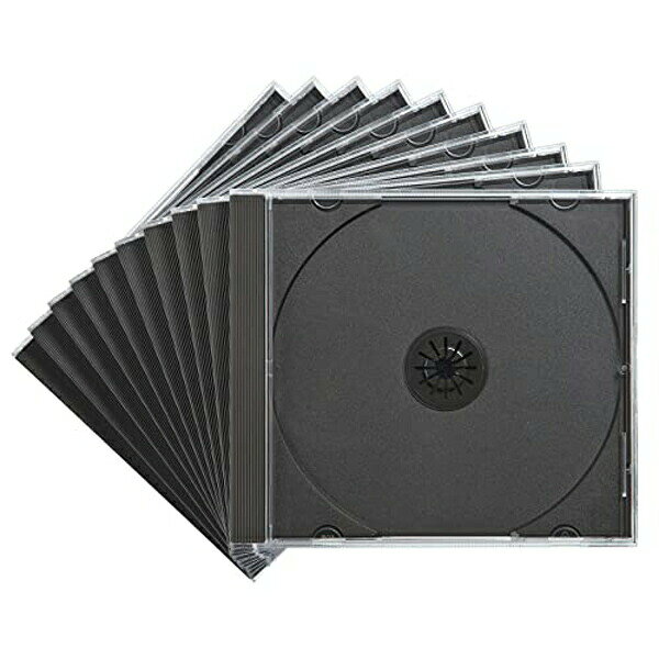 ブルーレイメディア・DVD・CDを1枚収納できる厚さ10mmの一般的な音楽用プラケースです。●一般的な音楽CDのケースと同じ厚さ10mmのプラケースです。●100％バージンPS樹脂材を使用しており臭いが少なく耐久性も高い高品質なプラケースで...