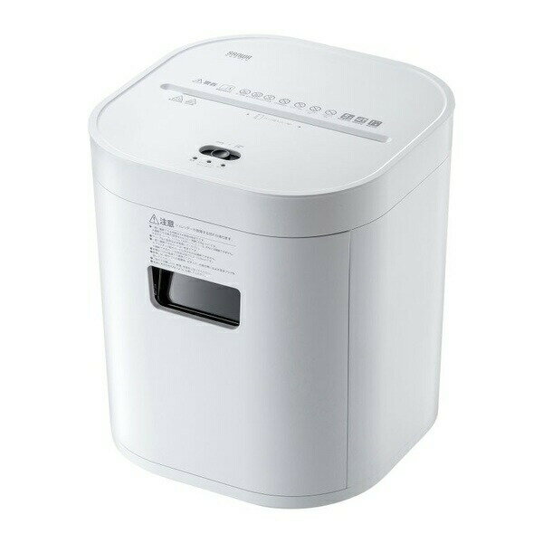 超静音仕様でコンパクトサイズのマイクロカットシュレッダー。●コンパクトサイズの電動シュレッダーです。 ●夜間時の使用や打ち合わせや電話の邪魔にならない50dBの超静音仕様です。 ●小型サイズなので、ラックと一緒に使ったり、デスク下に置いて使...