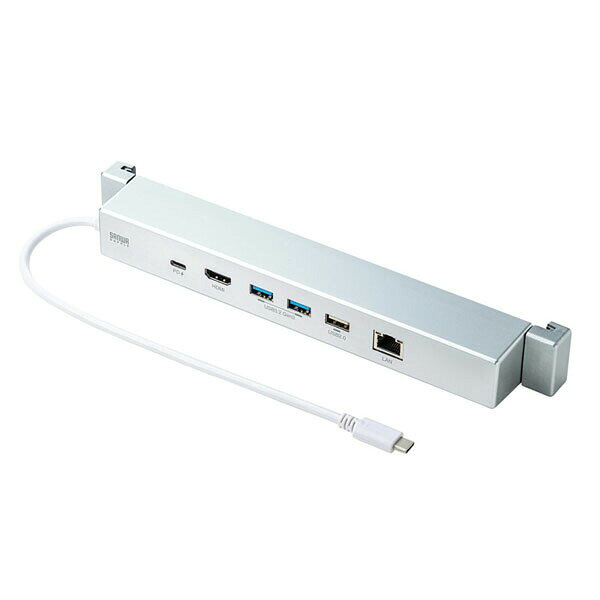 HDMI、LANポートを搭載したSurface専用USB3.2 Gen2ハブ●Type-Cを搭載したSurfaceにピッタリはさめるUSBハブです。●HDMIポート付きで外部ディスプレイに接続できます。●LANポートも搭載しているので、LA...