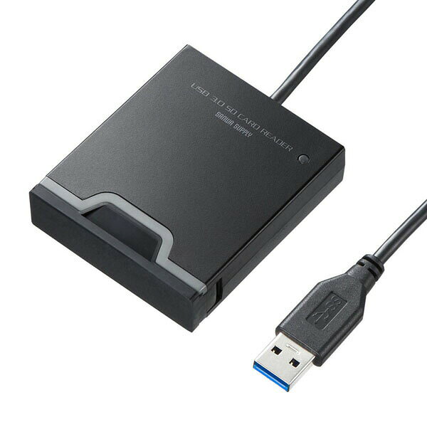 大切なメディアをホコリから守る！USB3.2 Gen1に対応したマルチカードリーダー●大切なメディアをホコリから守る、ゴムカバー付きカードリーダーです。●メディアを挿入したまま蓋ができます。●電源供給とアクセスがわかるLEDが付いています。...