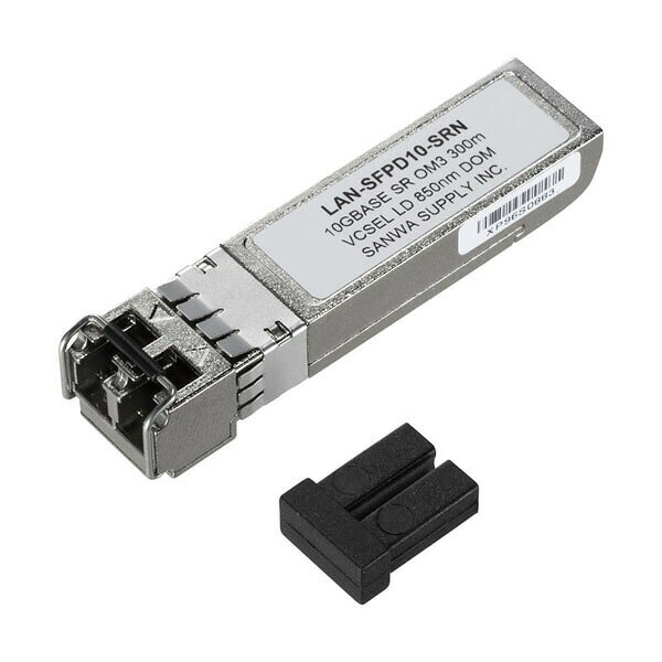 デジタル診断監視DDMI対応、10GBASE-SR準拠のSFP＋ 10Gigabit用コンバータ●SFPポート（mini GBICポート）を持つスイッチングHUBなどネットワーク機器に取り付け可能な10Gigabit伝送10GBASE-SR...