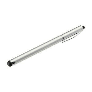 長さ:124mm直径:8.5mm(クリップ部除く)ゴム部分直径:太い方8mm、細い方5mm対応機種:静電容量方式、感圧式、光学式タッチパネルを持つ機種 (各社スマートフォン、タブレット、電子書籍、スレートPC、ブックリーダー、eBookなど)