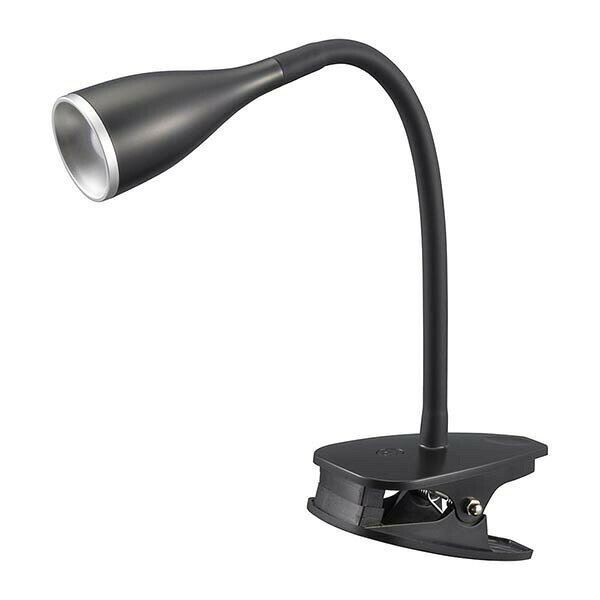 フレキシブルアームを採用した、AC電源またはUSB電源に対応したLEDクリップライト。【特徴】●ヘッドの向きが自由に調整できるフレキシブルアーム採用●昼白色のLED一体型●クリップ上のスイッチでON/OFF操作できる【仕様】電源AC100-...