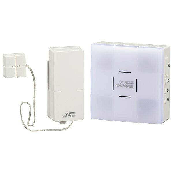 ●ワイヤレスチャイム、扉センサー送信機と電池式受信機のセット●扉の開閉を検知して離れた場所へ音と光フラッシュで知らせます●玄関と部屋間・受付・店内の呼び出し、ご家庭での介護に●1台の受信機で最大4台までの送信機を設定できます●呼び出し音8種...