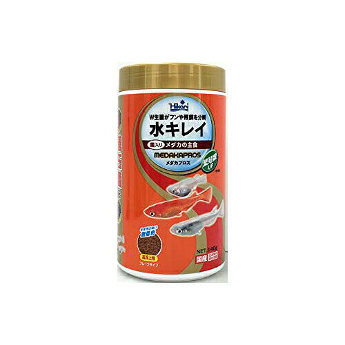 ●ワンランク上のメダカ用フレークフード・ブランド：Hikari(ヒカリ)●水の汚れを抑えるメダカ専用フレーク。W生菌(ひかり菌・GB菌)がフンや残餌を分解します。1日数回、2〜3分で食べきれる量を与えてください。・メーカー：キョーリン・製造...