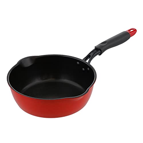 ふっ素樹脂加工で焦げつきにくく、茹でる・煮る・焼く・炒めるが可能な抗菌加工の超深型フライパン。【特徴】●ダイキン工業のシルクウェアEKコーティングを採用している●底の厚さが2.7mm（はり底を含む）で耐久性を備えている●握りやすいアップハン...