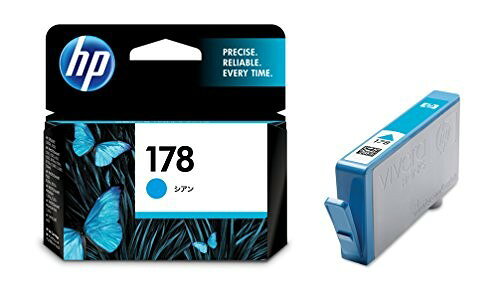 HP 178純正インクカートリッジのシアン色。型番CB318HJ。約300枚(A4判)の印刷が可能。【特徴】●写真とレーザー品質文書が印刷できる●ラボ品質の写真からWebプリントまで対応【仕様】サイズ幅10mm×奥行2.5mm×高さ11mm...