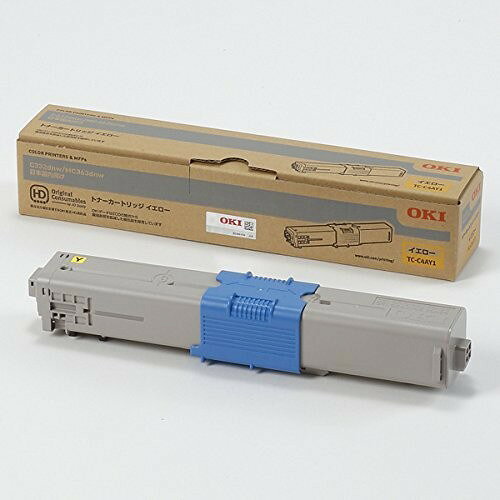 ●沖データ トナーカートリッジ イエロー TC-C4AY1・色：イエロー・ブランド：沖データ●沖データ トナーカートリッジ イエロー TC-C4AY1・ブランド： 沖データ・メーカー： 沖データ・シリーズ： TC-C4A 標準・梱包サイズ：...