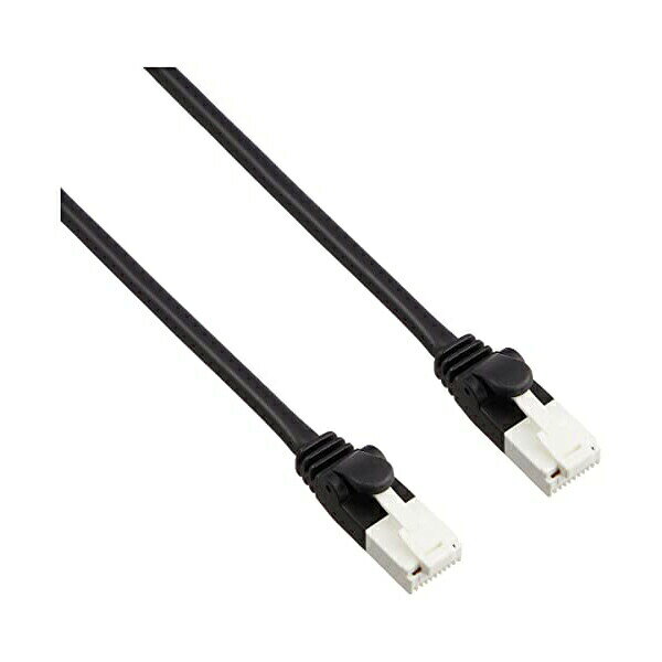 ●100BASE-TXや1000BASE-T環境での安定した通信が可能なCat5e準拠LANケーブルのスタンダードタイプです。プロテクターと耐久性の高いコネクターのダブル構造でツメが折れにくいLANケーブルです。 ※1000回の屈曲検査に合...